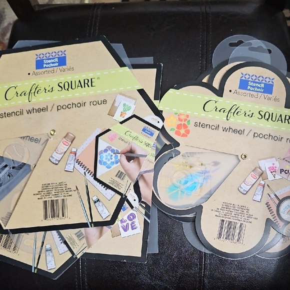 Greenbrier International | Art | Stencil Wheel Set With Assorted ...